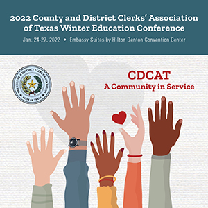 Display event - 2022 County & District Clerks Association Winter Conference